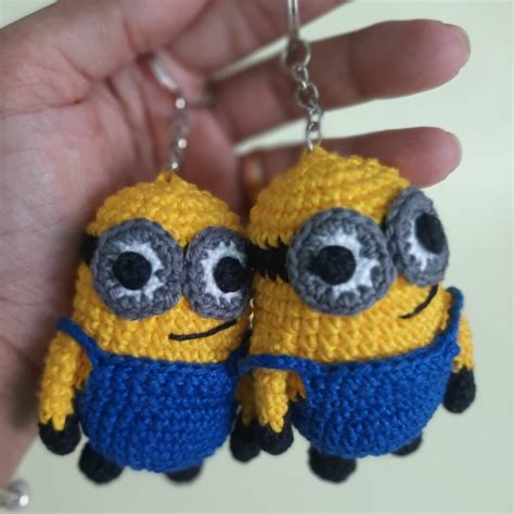 Chaveiro Donuts de Crochê Amigurumi Kamigus Atelier