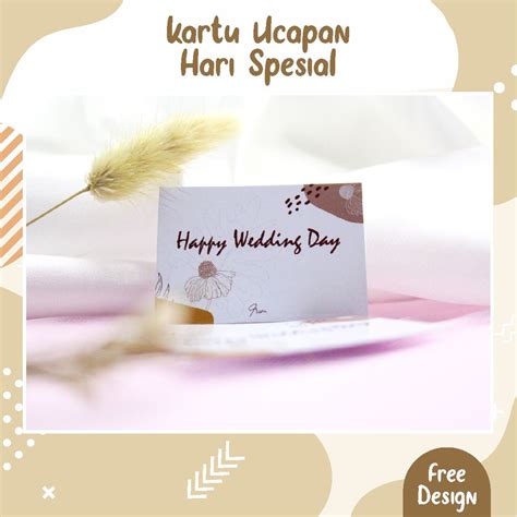 CETAK KARTU UCAPAN GREETING CARD GIFT CARD SPECIAL DAYS CARD KARTU HARI