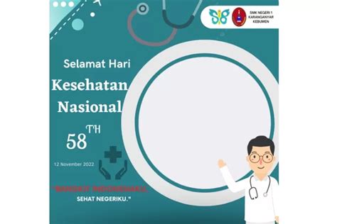 TERBARU 15 Link Twibbon Hari Kesehatan Nasional Ke 58 12 November 2022
