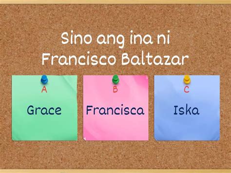 Talambuhay Ni Francisco Baltazar Quiz