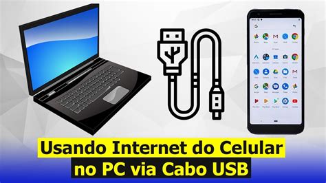 Como Compartilhar Internet do Celular para o PC via Cabo USB Rápido e