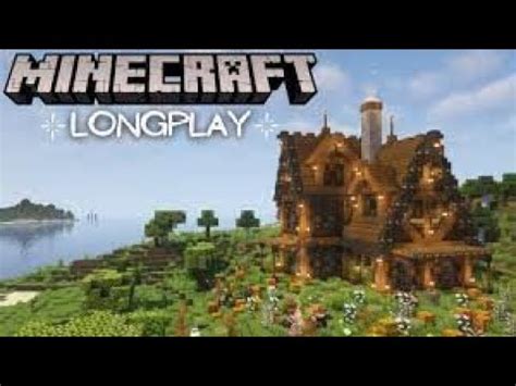 Minecraft Relaxing Longplay Cozy Dock House No Commentary