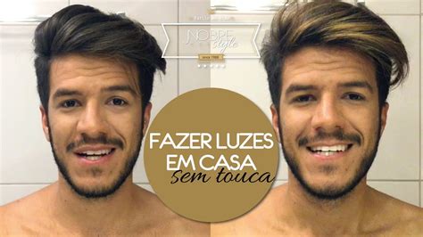Tutorial Como Fazer Luzes Em Casa SEM TOUCA Xampu Roxo Violeta