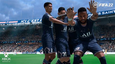 PSG X Juventus UEFA Champions League FIFA 22 XBOX SERIES S YouTube