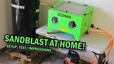 How To Set Up A Sandblasting Cabinet Resnooze