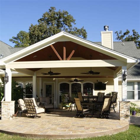Detached Covered Patio Ideas Design Decorating Image To U