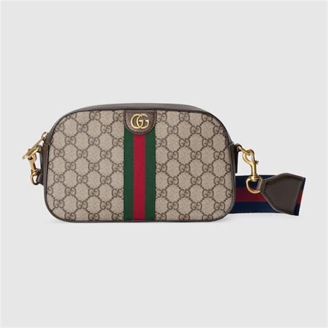 Ophidia GG Small Crossbody Bag In Beige And Ebony Supreme GUCCI MX