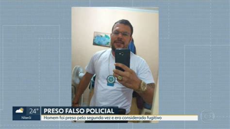 Homem Que Se Passava Por Policial Civil Foi Preso No Rio Rj G