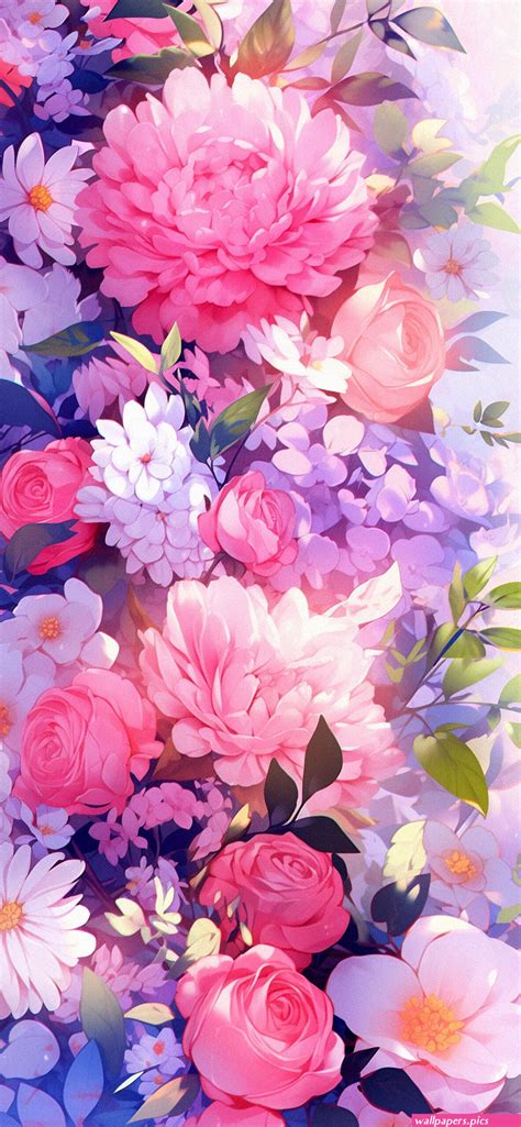 Big Pink Flowers Aesthetic Wallpapers Wallpapers Pics