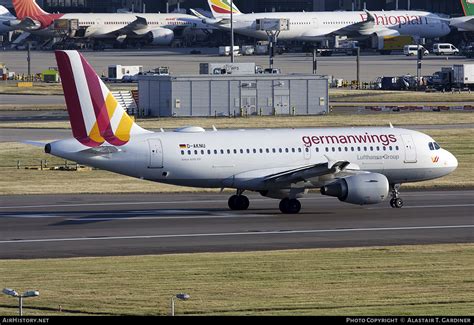 Aircraft Photo Of D Aknu Airbus A Germanwings Airhistory