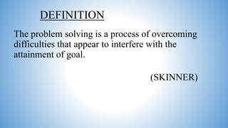 Problem Solving Method And Scientific Method PPT