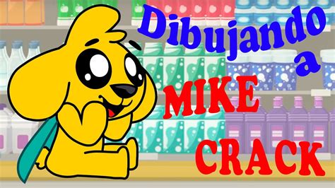 Como dibujar a MIKE CRACK paso a paso fácil YouTube