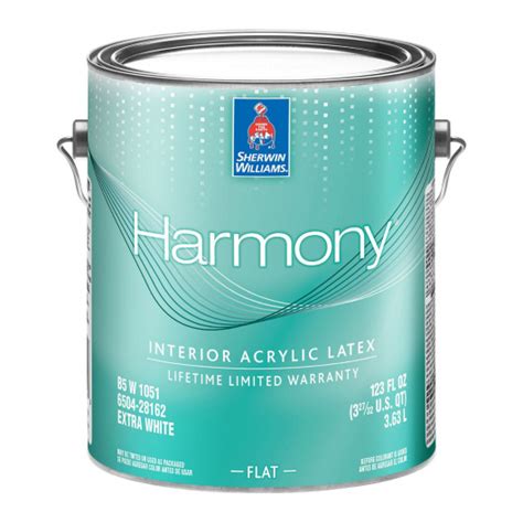 Sherwin Williams Harmony Flat Extra White
