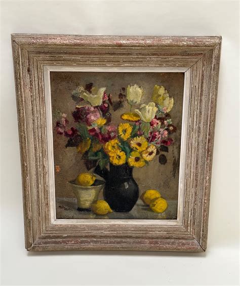 French Still Life Oil Painting