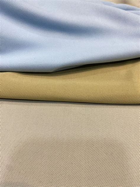 Pure Cotton Pique Knit Fabric Plain Solids Multicolour At Rs 220 Kg