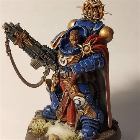 Thelordofgoblins On Tumblr Ultramarines Gravis Captain With Master