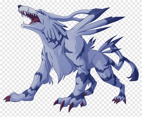 Garurumon Gabumon Digimon Art Digimon Dragon Fictional Character Png
