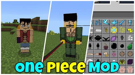 One Piece Mod For Minecraft Bedrock PE CAB 1 19 One Piece Add On