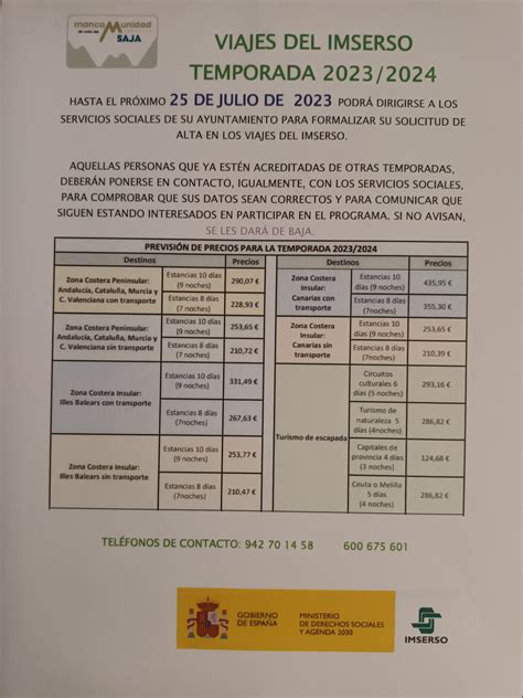 Ya Puedes Solicitar Los Viajes Del Imserso 2023 2024 Estos Son Los 1304