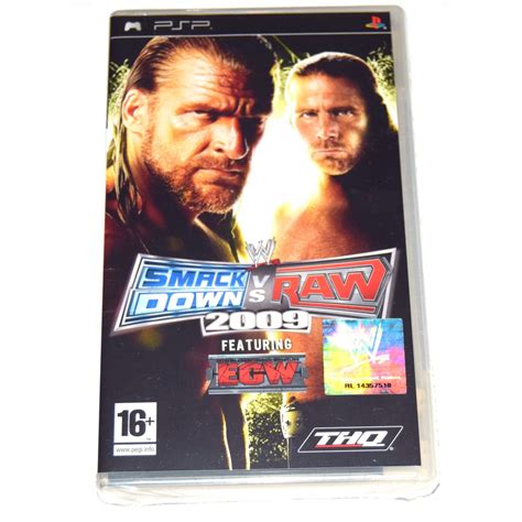 Juego PSP WWE Smackdown Vs Raw 2009 Nuevo