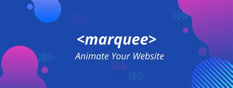 Marquee Tag In HTML With All Attributes Animation Effect Techno Brainz