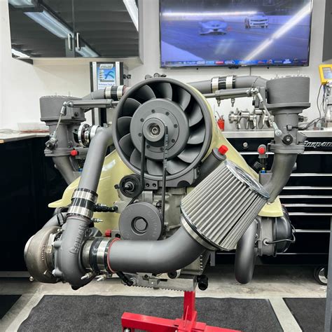 Aircooled VW 2276cc FuelTech EFI Turbo Engine W Porsche Style Fan Kit