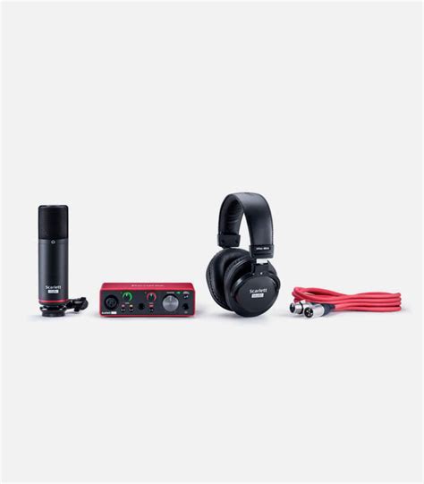 Focusrite Scarlett Solo Studio Pack 3rd Gen Pack Con Interface De