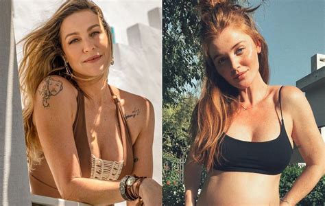 Luana Piovani reage a foto de Cíntia Dicker grávida e web elogia