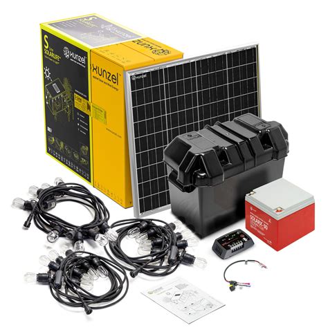 Kit Solar De Ilumina O Led De Alta Efici Ncia Solarlife Xunzel S X