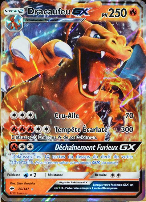 D Crypter Imagen Carte Pok Mon Dracaufeu Gx Prix Fr Thptnganamst
