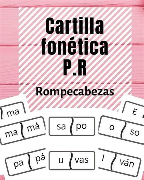 5 Recursos para utilizar con la cartilla fonética