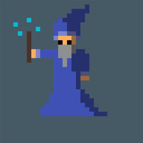 Pixilart Wizard Sprite By Toplot123