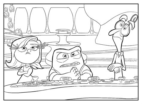 Desenhos De Divertida Mente Para Colorir Bora Colorir