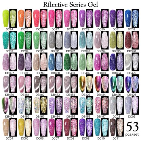 Mtssii Juego De Esmaltes En Gel Para U As Barniz Semipermanente Con