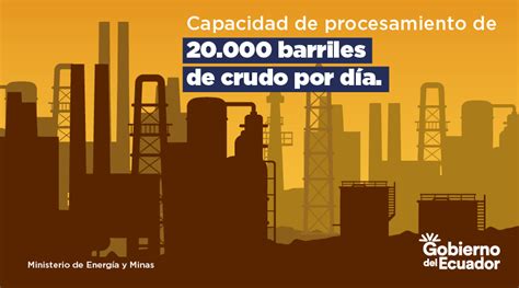 Ministerio de Energía y Minas Ecuador on Twitter La Refinería de