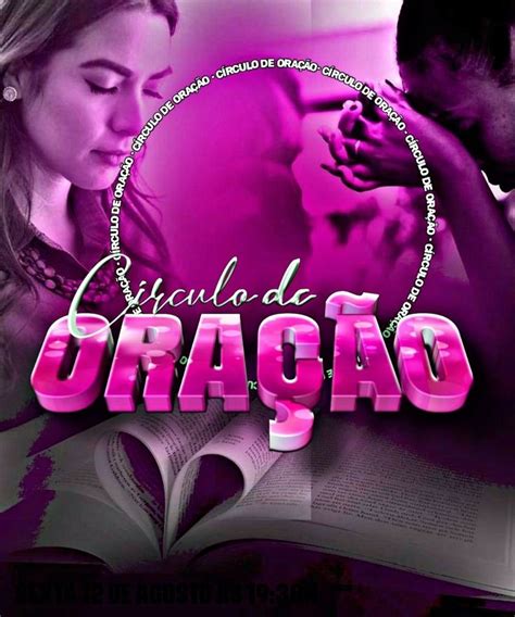 Pin em Círculo de Oração Montagem de banner Convite para culto