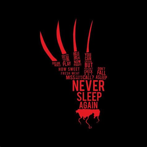 A Nightmare On Elm Street Freddy Krueger Never Sleep Again Men S