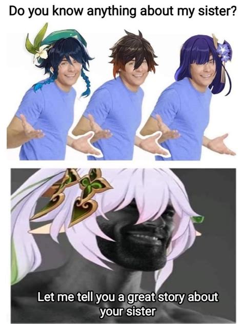 Nahida Meme Genshin Impact HoYoLAB