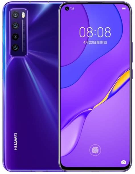 SIMフリー Huawei Nova 7 5G JEF NX9 Dual Sim 256GB Purple 8GB RAM 通販なら