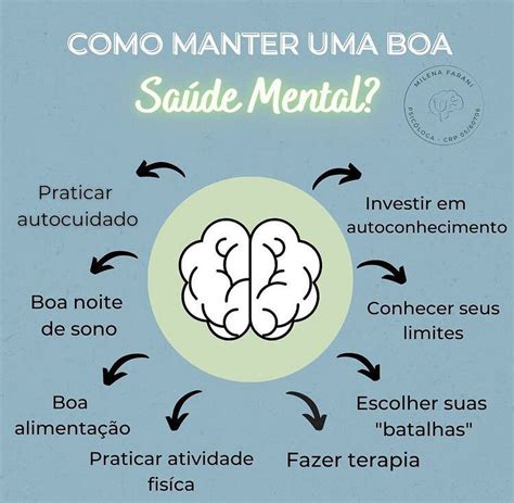 Como manter uma boa saúde mental