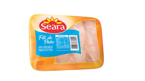 Filé de Peito de Frango Seara Bandeja 1kg Supermercados BH
