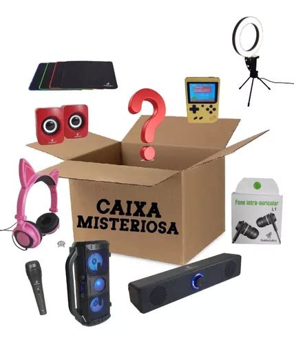 Caixa Misteriosa Mystery Box Surpresa Eletro Premium Pack 3 R 300 Em