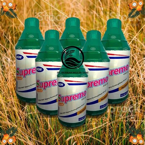 Jual Herbisida Sistemik Racun Rumput Supremo 490 SL 1 Liter 500ml DGW