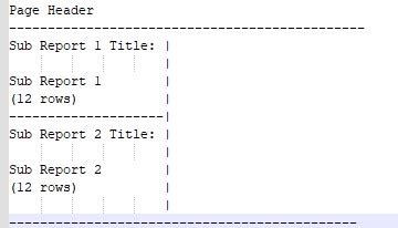 Crystal Report Sub Report Paging Positioning Stack Overflow