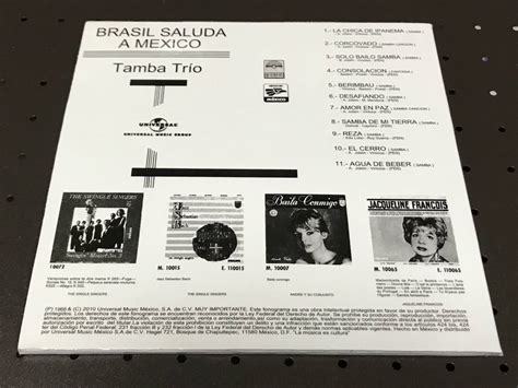 代購代標第一品牌樂淘letaoCD TAMBA TRIO BRASIL SALUDA A MEXICO タンバトリオ