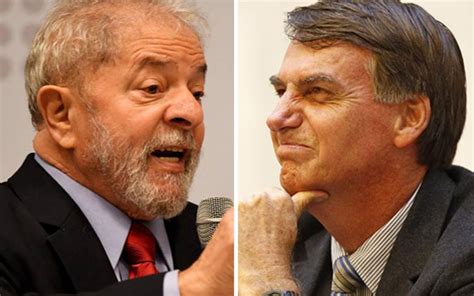 Lula está à frente de Bolsonaro no 1º turno e ganha no 2º mostra