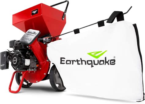 Buy EARTHQUAKE Chipper Shredder K32 33968 Heavy Duty 212cc 4 Cycle