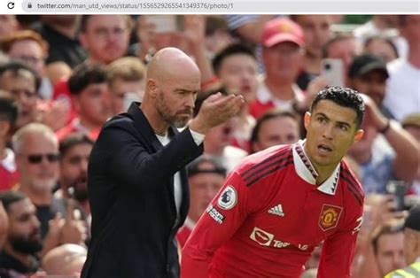 Man United Vs Spurs Erik Ten Hag Bodo Amat Dengan Hattrick Cristiano