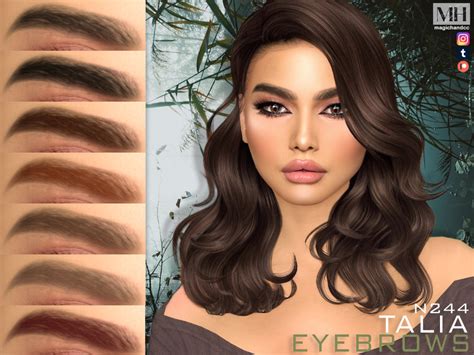 The Sims Resource Talia Eyebrows N