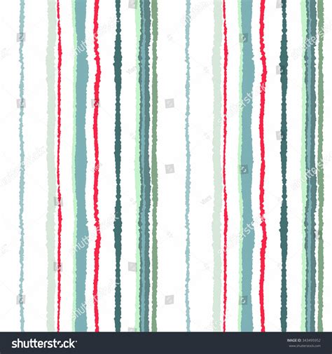 Seamless Strip Pattern Vertical Lines Torn Stock Vector Royalty Free